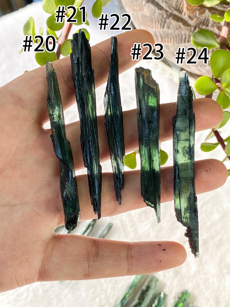 Vivianite Wand - Rare Blue-green Crystal Point - Healing Energy Tool ...