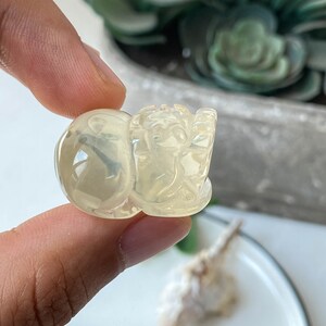 Citrine Pixiu Statue , Natural Citrine Pendant , Citrine Carving ...