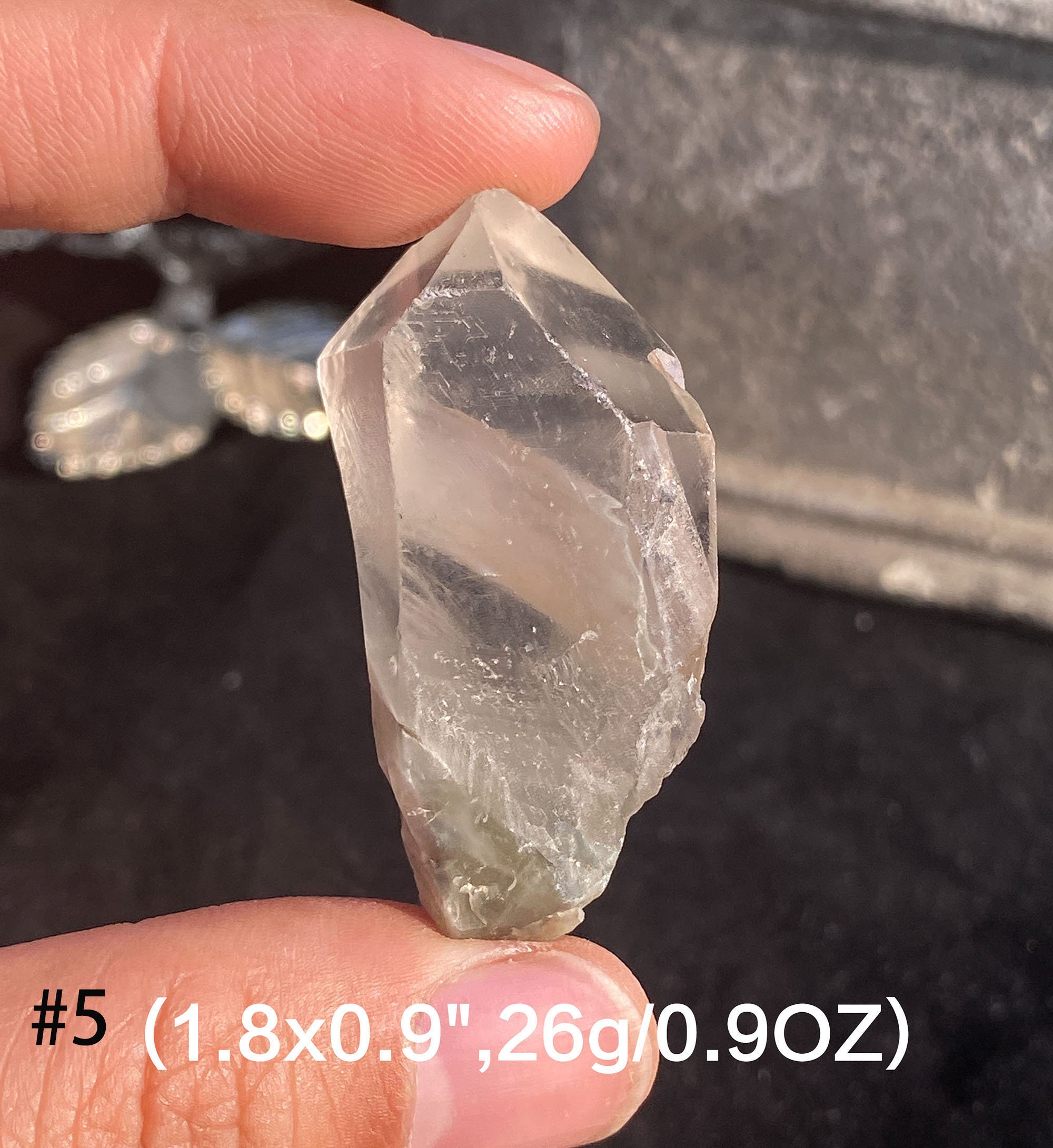 Rabbit Hair Quartz , Natural Phantom Quartz Crystal , Red Phantom ...