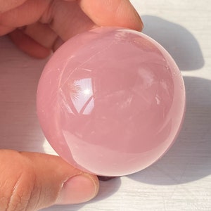 High Quality Rose Quartz Ball Sphere , Pink Crystal Sphere Ball , Rose ...
