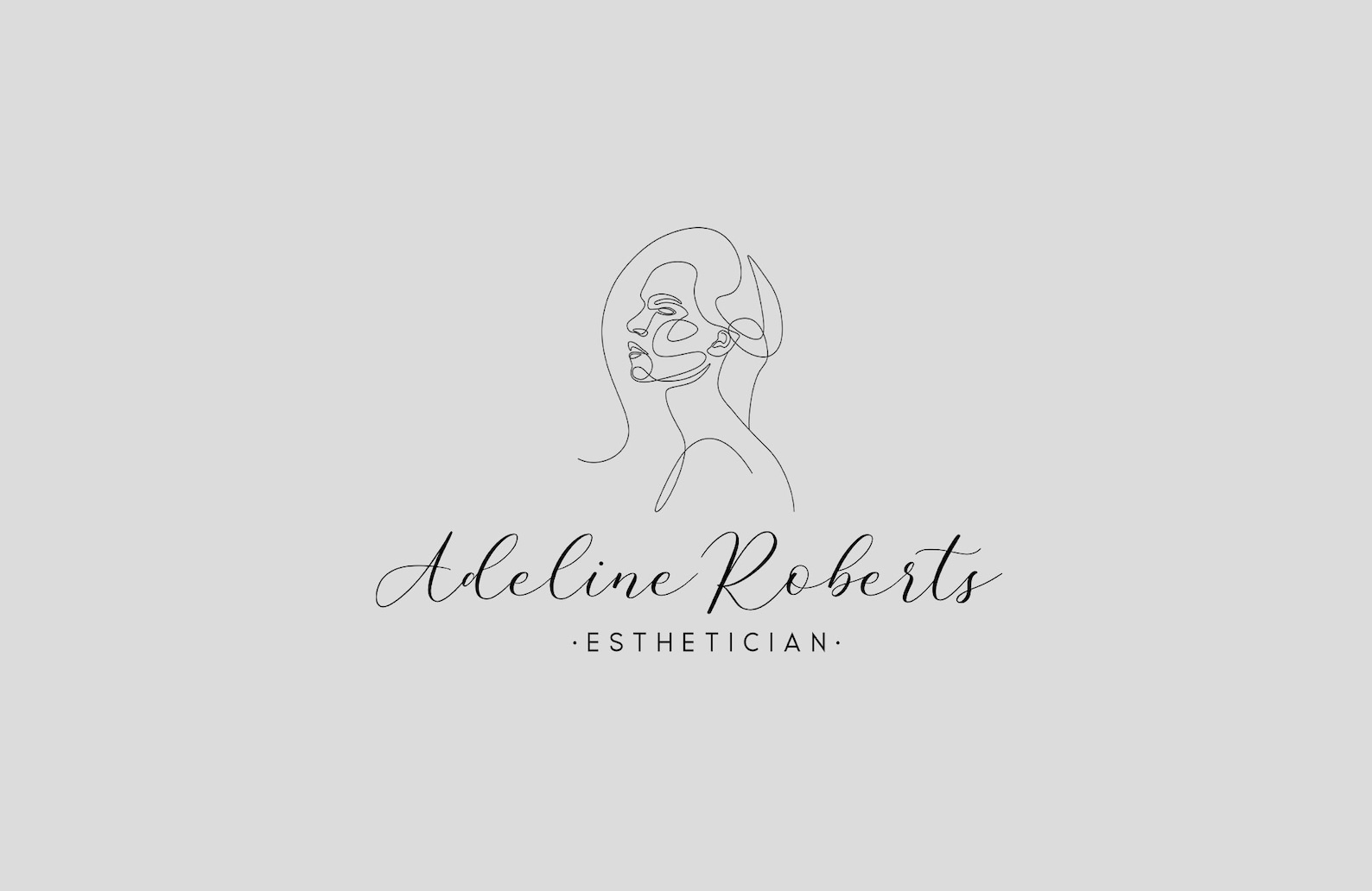 Esthetician Logo Lineart Logo Aesthetic Logo Elegant Logo - Etsy Canada
