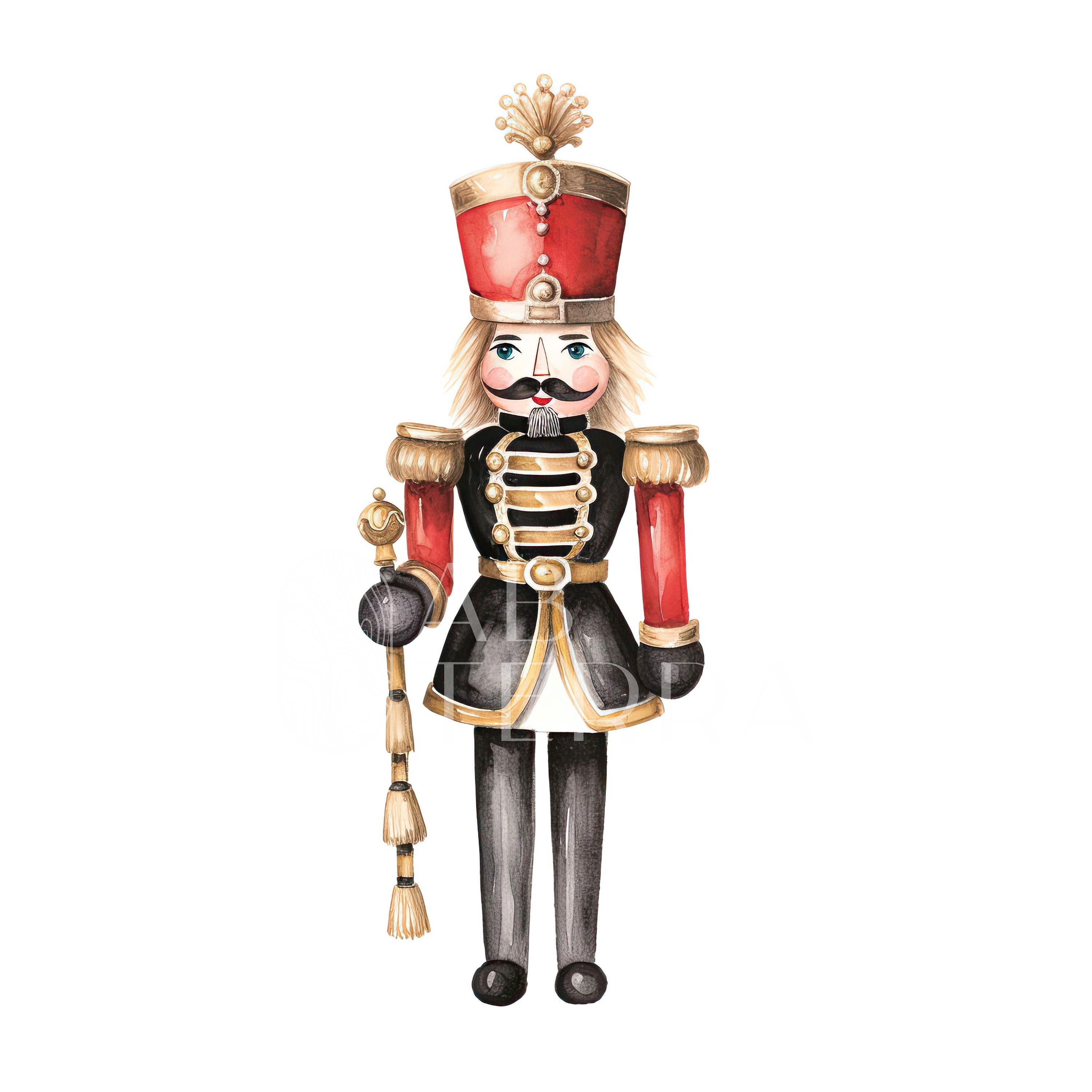 10 Nutcracker Clipart Bundle Commercial Use Watercolor - Etsy