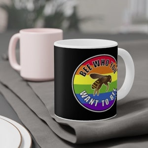 Gay Pride Bee, Digital Download, Svg Png Jpg Pdf Eps Dxf, LGBT Bee Who ...
