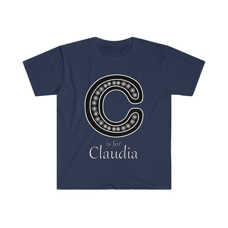 Letter C for Claudia Shirt Alphabet Character Abcs Name - Etsy