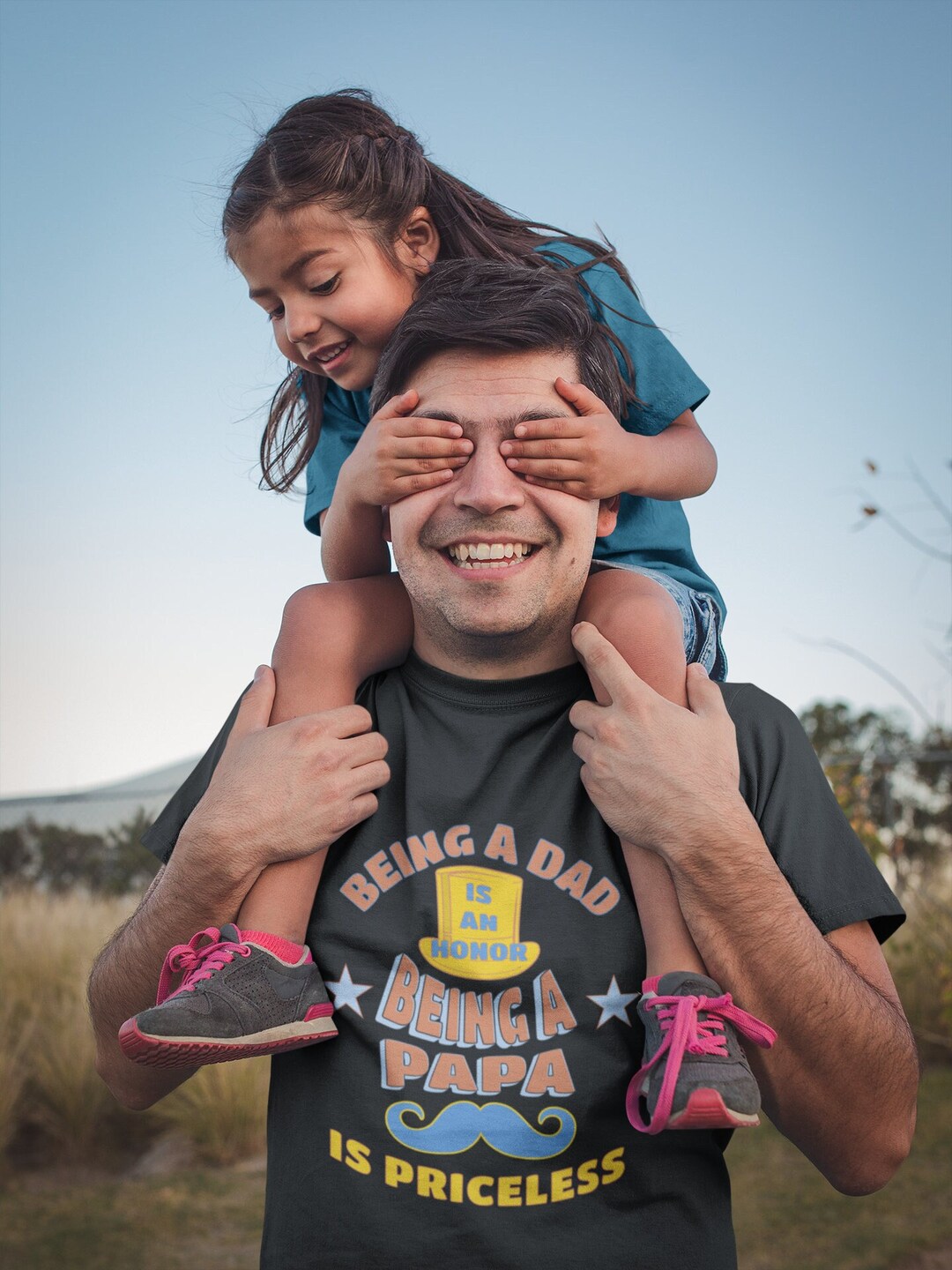 Being a Dad is an Honor Being a Papa is Priceless Shirt, Gift for Dad ...
