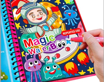 Reusable Coloring Book - Etsy