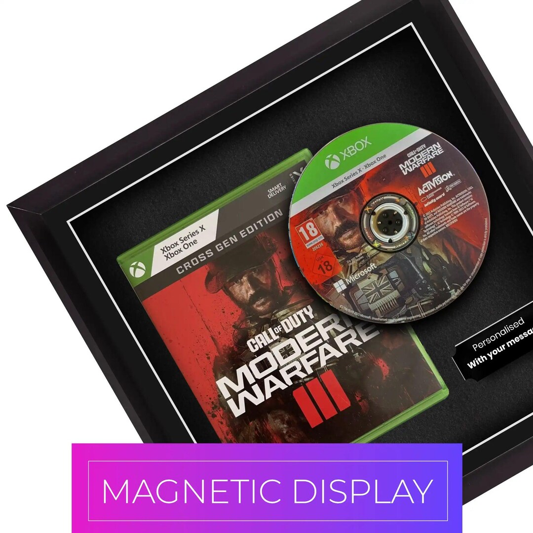 Xbox Series X Game Display Frame | Frame a Xbox Series X Game | Video ...