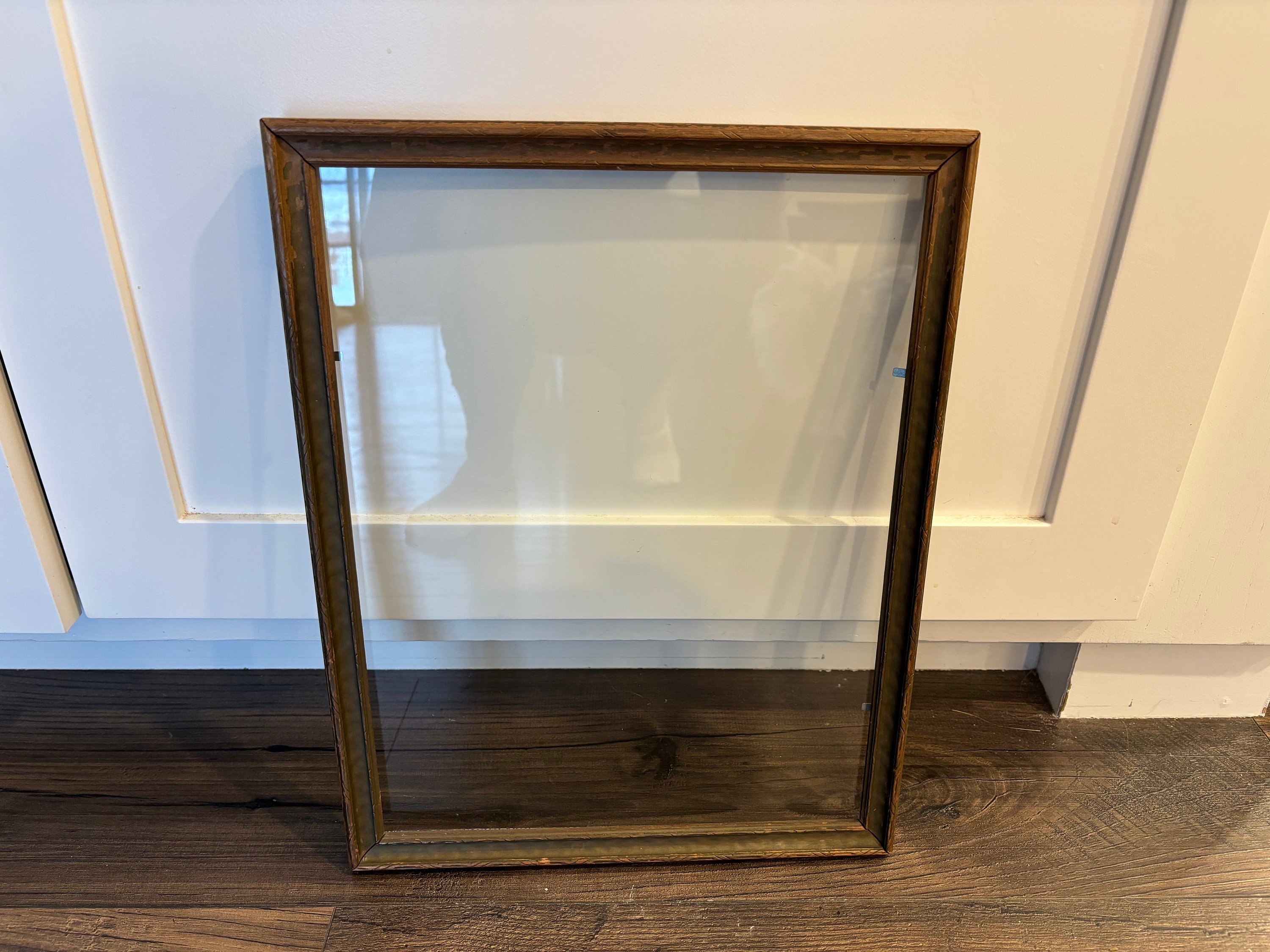 Antique Wood Frame, Gallery Wall Frame, Motto Frame, Old Frame, Thin ...