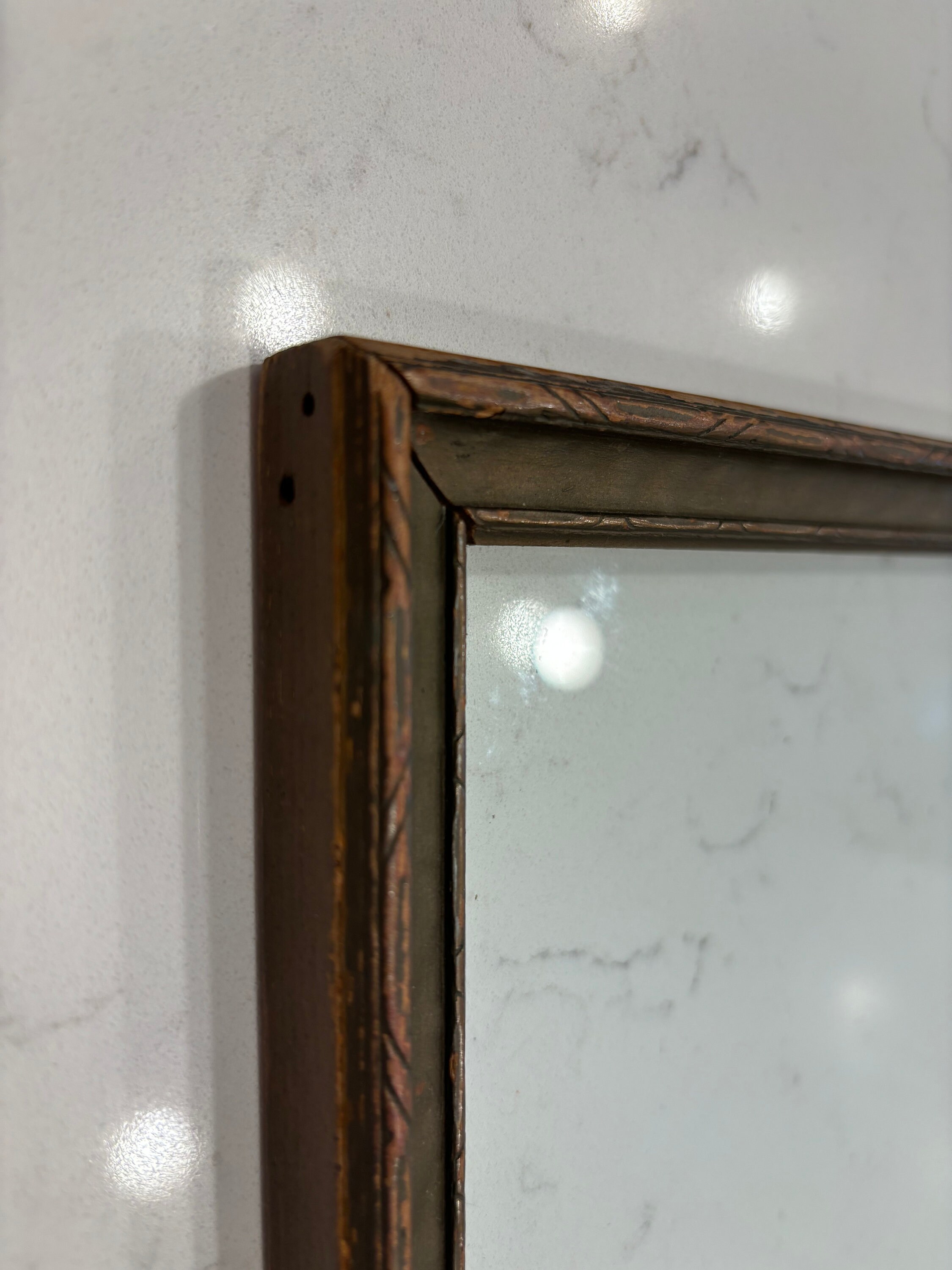 Antique Wood Frame, Gallery Wall Frame, Motto Frame, Old Frame, Thin ...