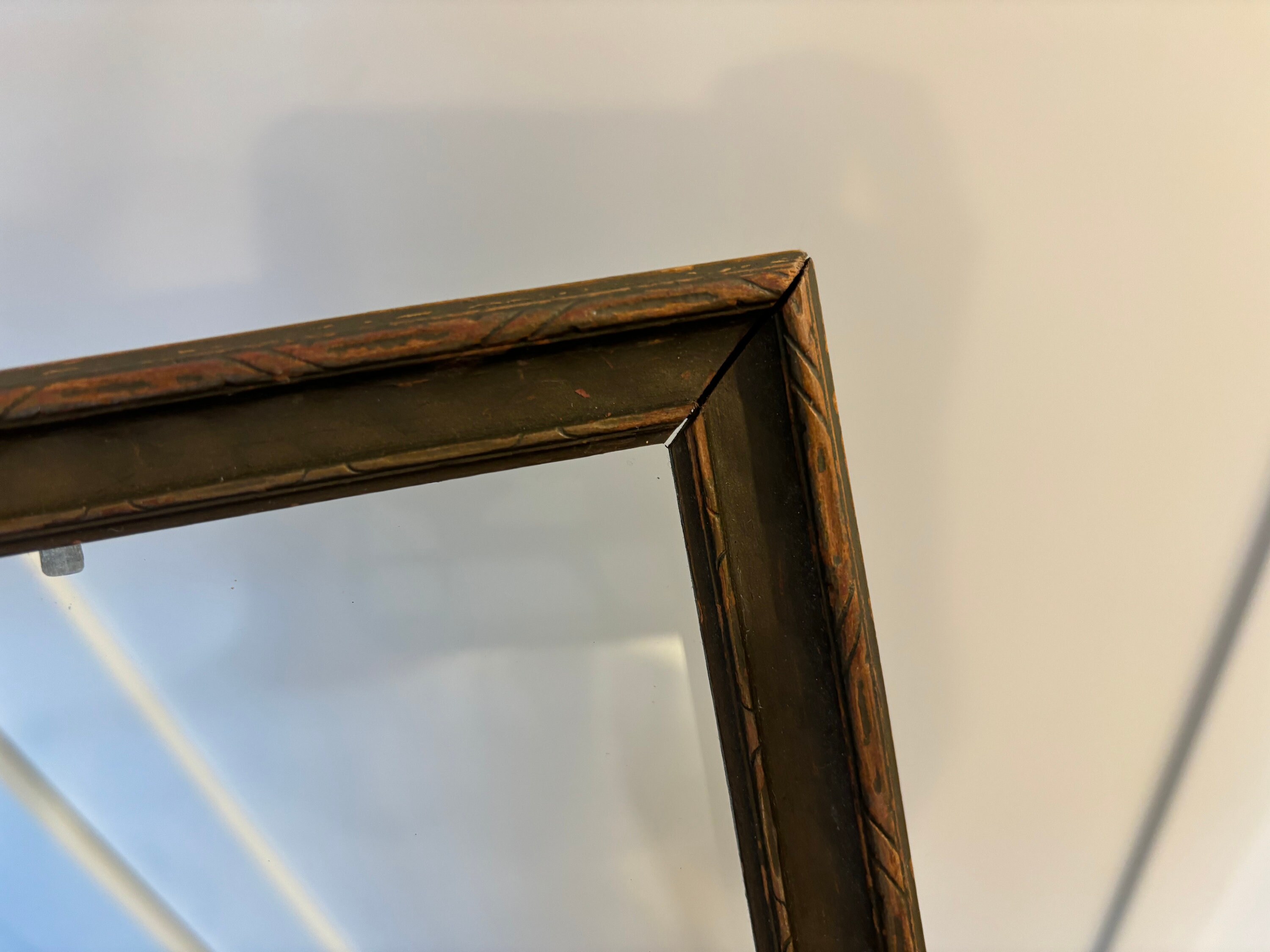 Antique Wood Frame, Gallery Wall Frame, Motto Frame, Old Frame, Thin ...