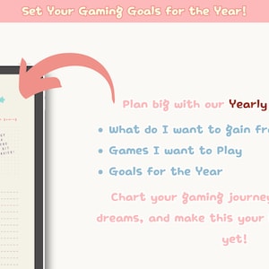 Cozy Gamer Journal: Track, Plan, and Play With Colorful Joy - Etsy