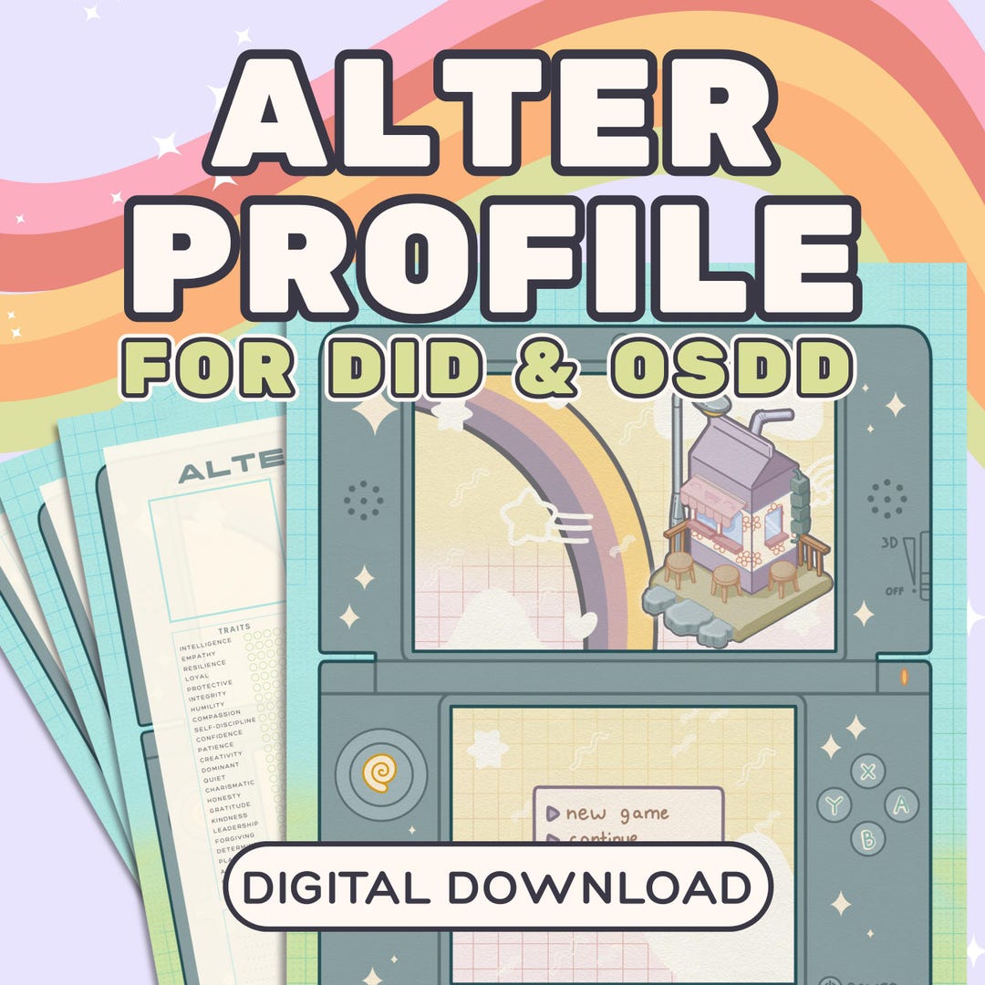 Alter Profile Template — DID & OSDD System Mapping Worksheet | Detailed ...