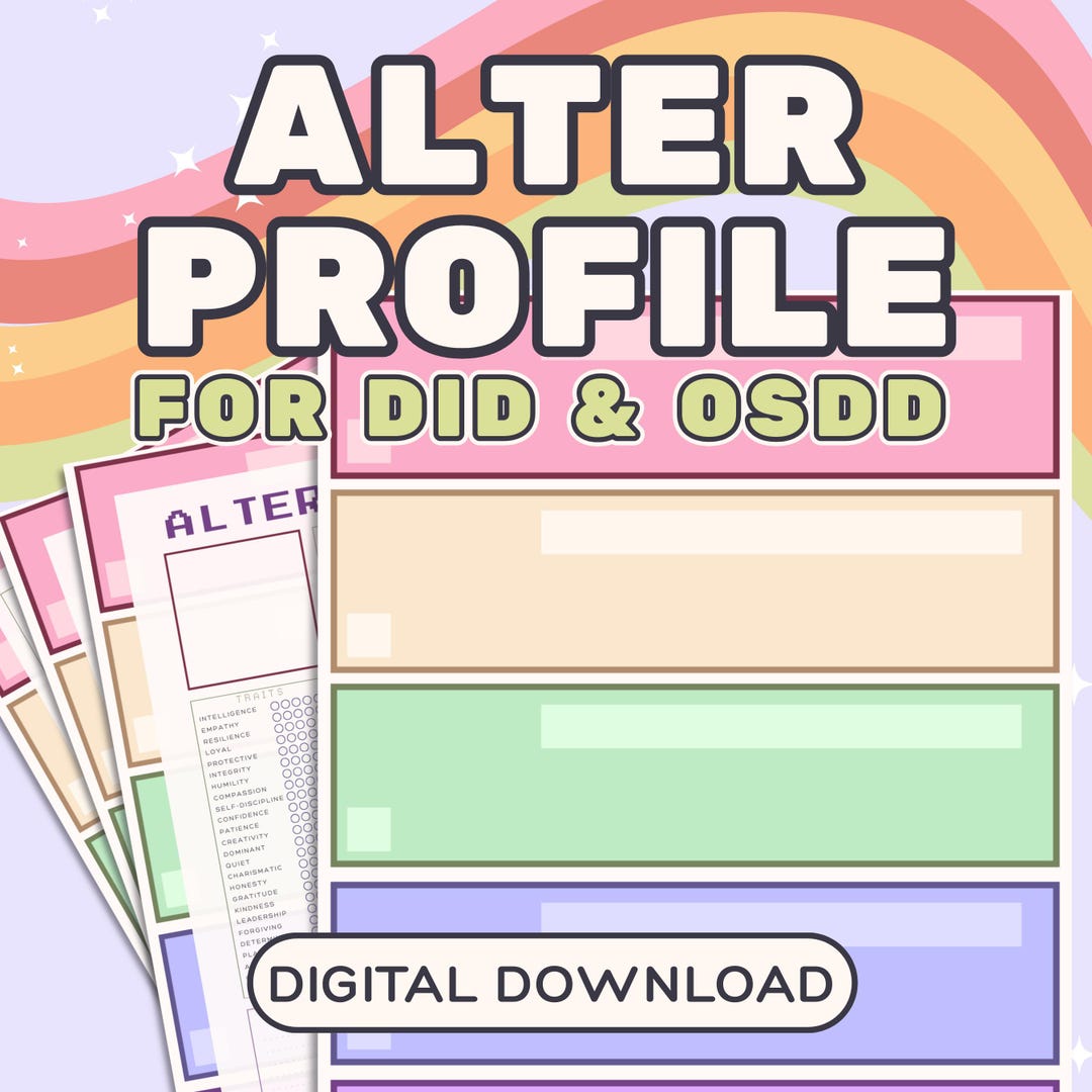 Internal Communication Alter Profile | DID/OSDD Trigger & Reaction Log ...