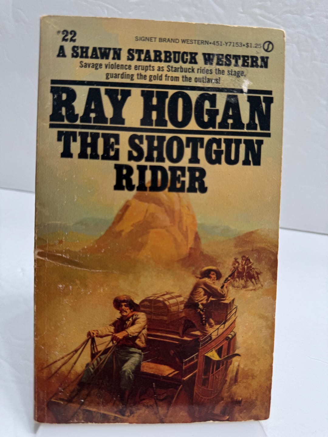 The Shotgun Rider by Ray Hogan A Shawn Starbuck Western Bantam Book ...