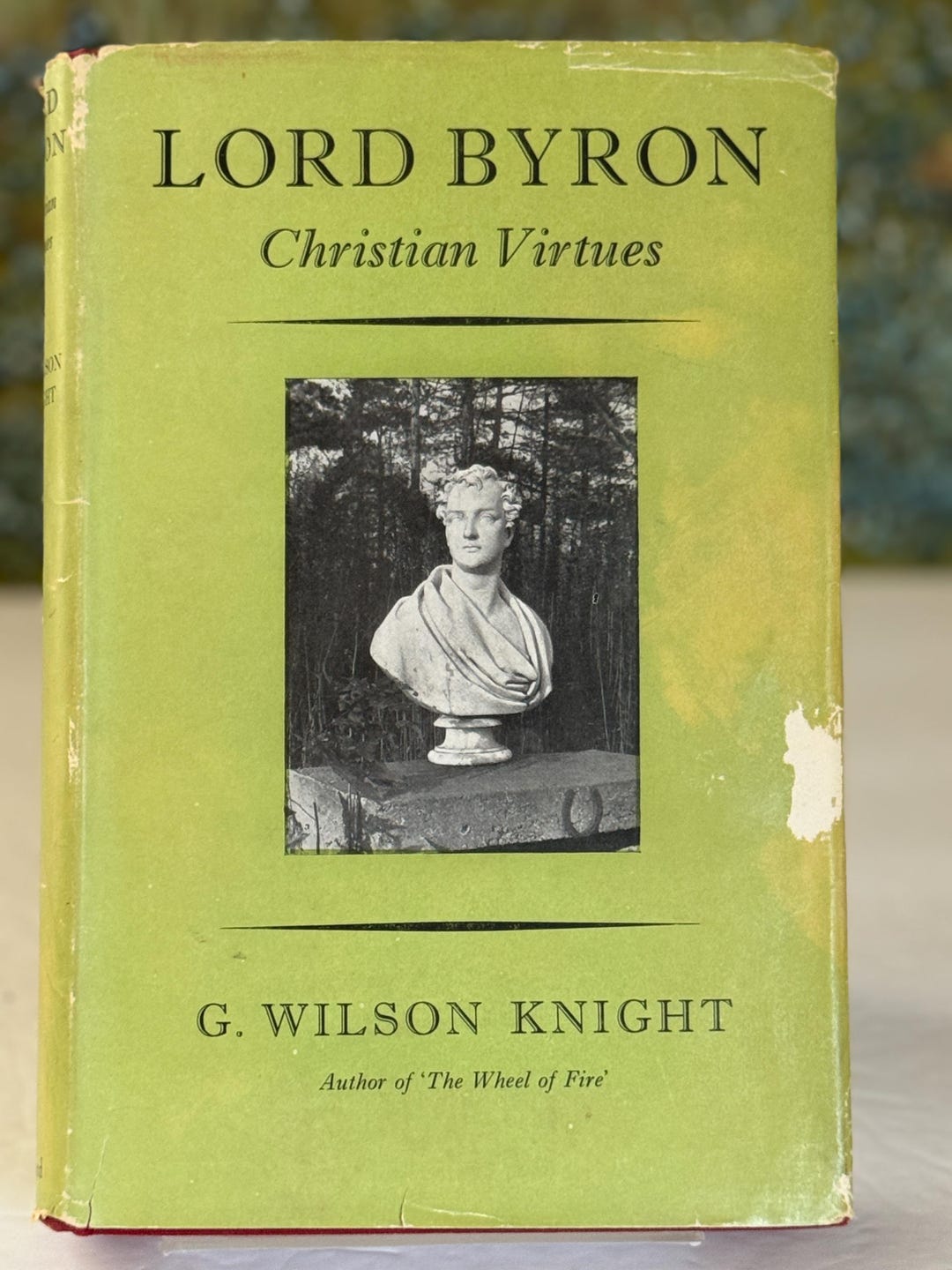 Lord BYRON Christian Virtues 1952 in the Dust Jacket by G. Wilson ...