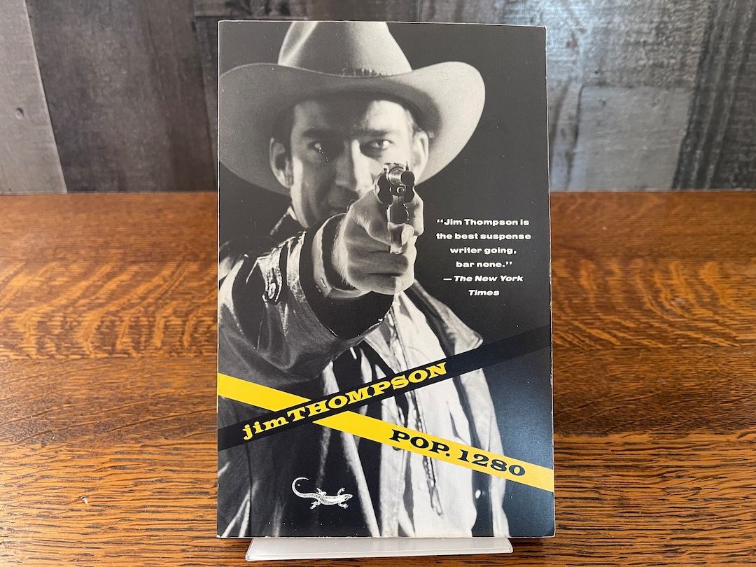 POP. 1280 by Jim Thompson Trade Size Vintage Crime/black Lizard - Etsy