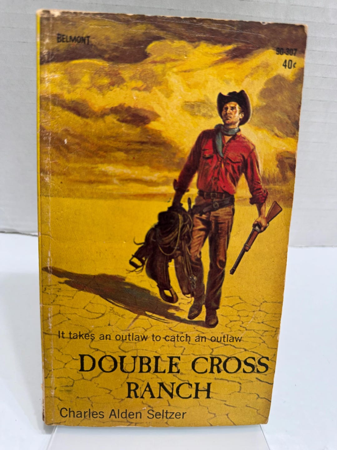DOUBLE CROSS RANCH by Charles Alden Seltzer, A Vintage Belmont ...