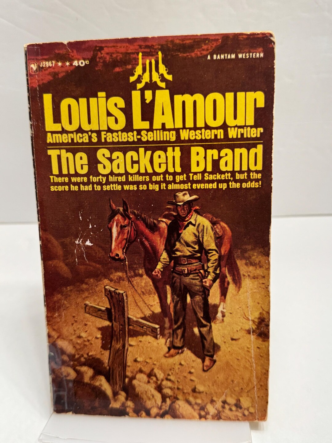 The SACKETT BRAND by Louis L’amour 1965 First Printing #10 Sackett ...