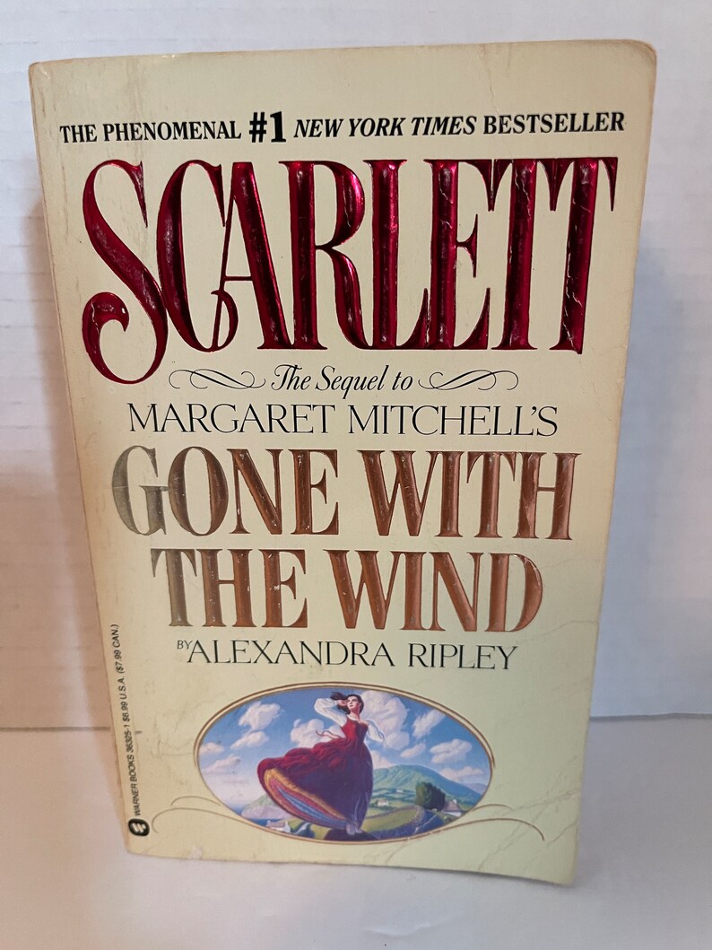 SCARLETT the Sequel to Gone With Wind by Alexandra Ripley - Etsy