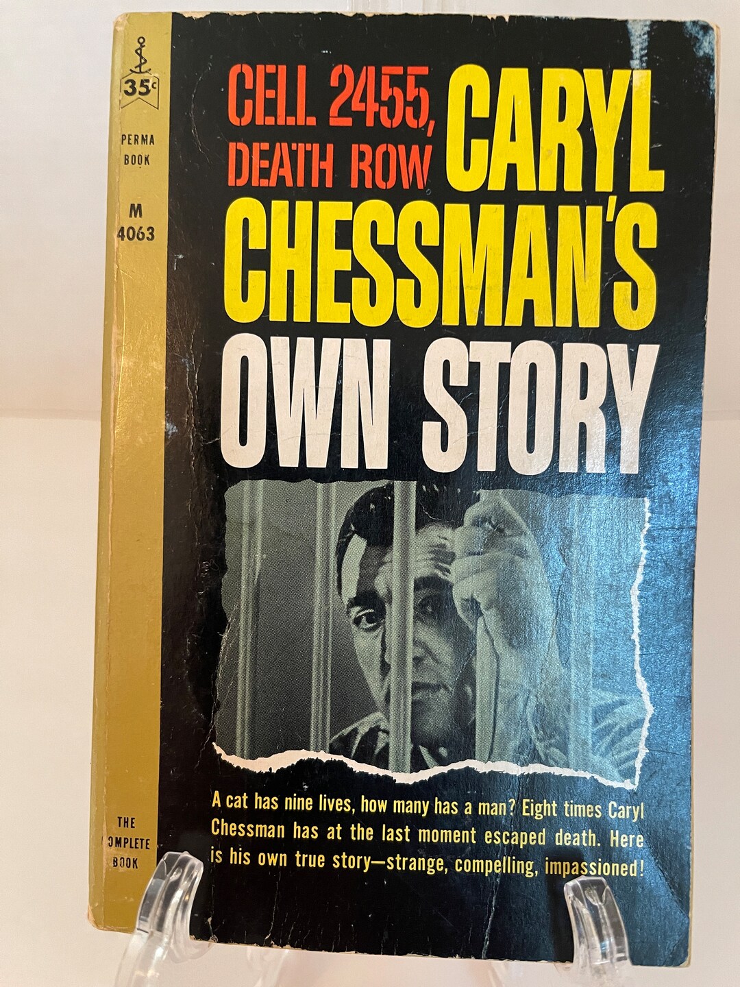 Cell 2455, Death Row CARL CHESSMAN’S Own Story 1956 Perma Book M4063 ...