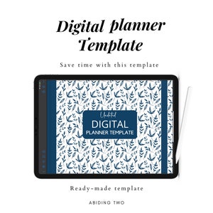 Digital Planner Template, Digital Planner Custom Digital Planner ...