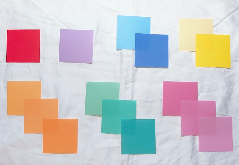 Origami Cranes in Acrylic Cube Display Case - Etsy