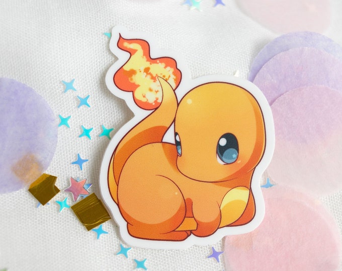 Charmander Sticker Kawaii - Etsy