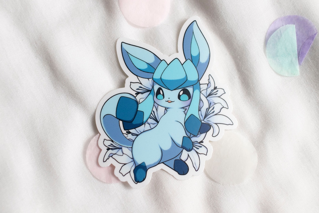 Glaziola Sticker, Glaceon Ice Cream - Etsy