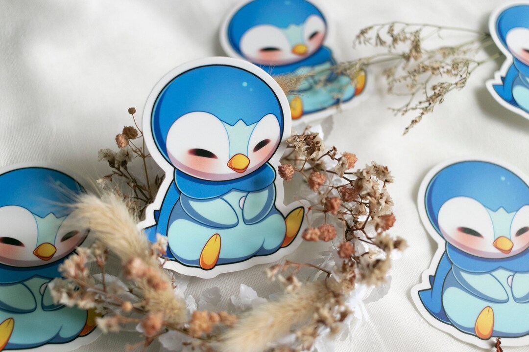 Plinfa Sticker Piplup Vinyl - Etsy