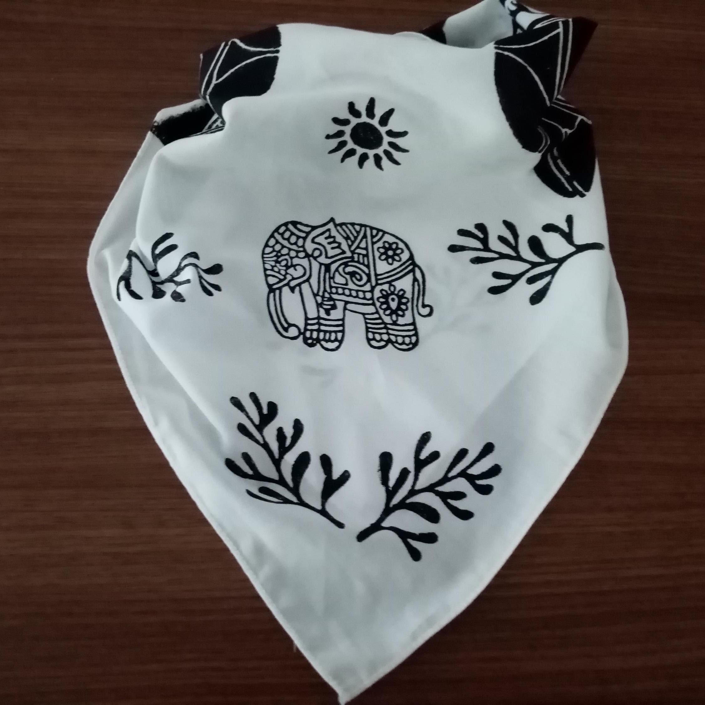 Safari Theme Bandana, Safari Birthday Gifts, Elephant Lover Gift,unique ...