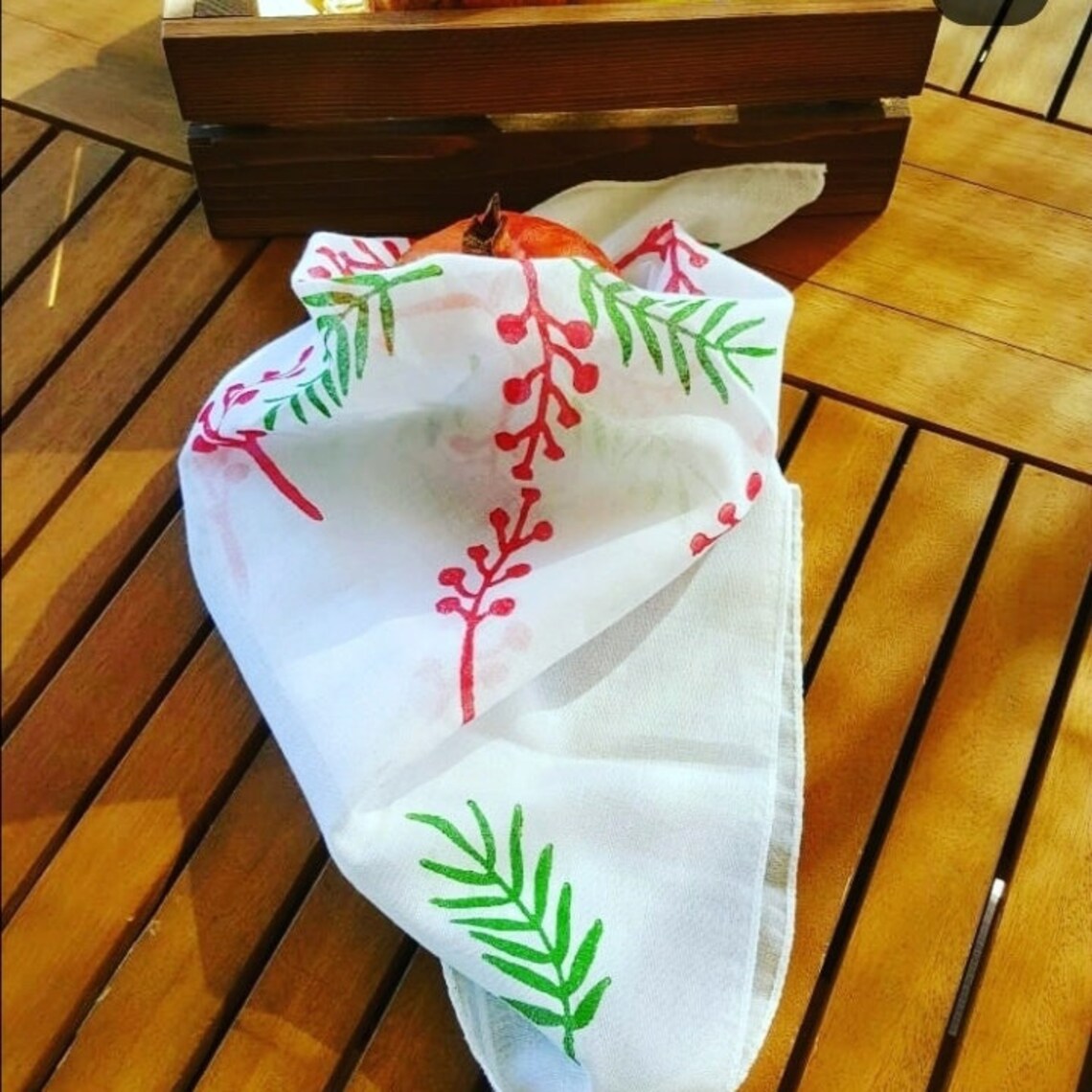 Nature Lovers Bandanas, White Neck Scarf, Boho Hippie Bandana ...