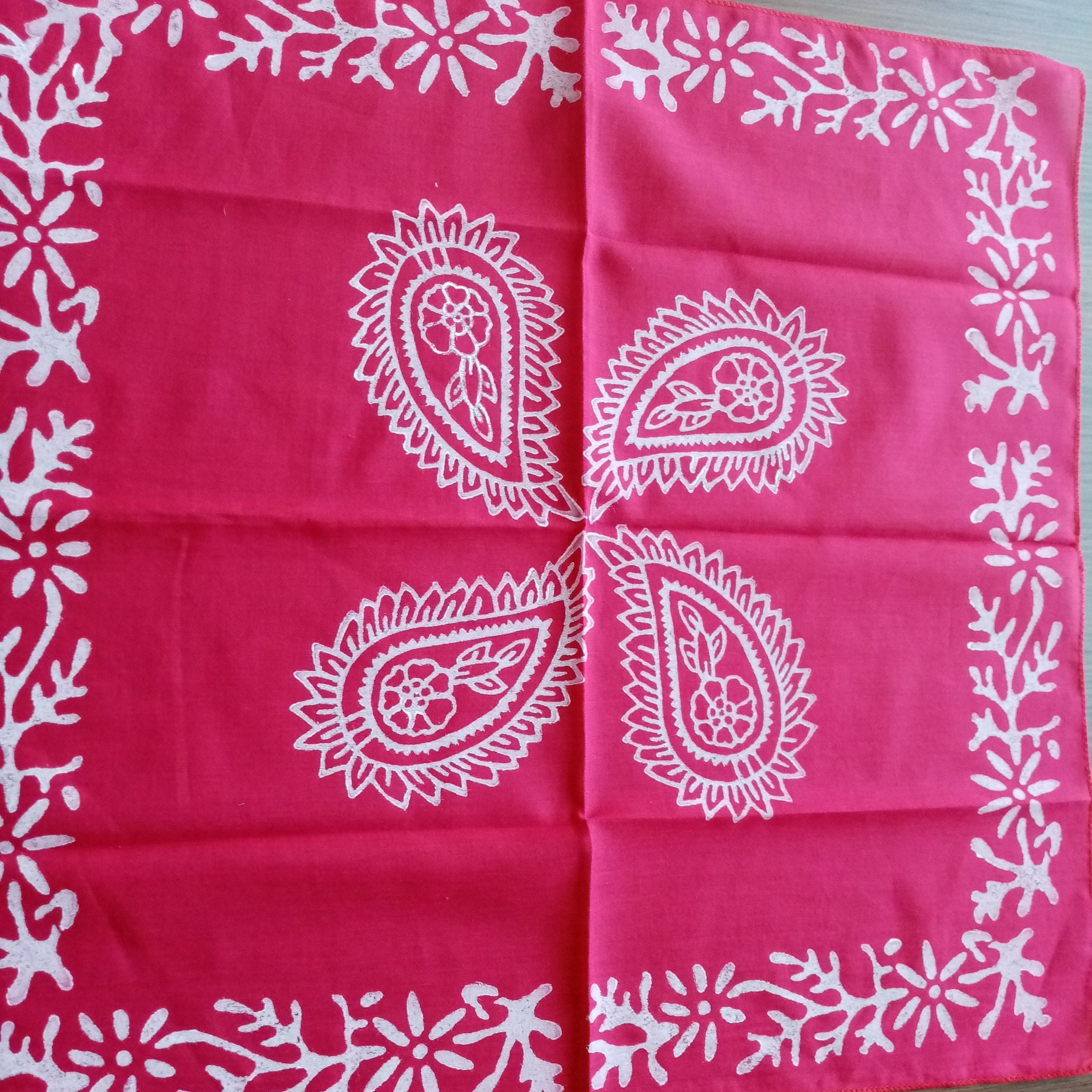 Boho Hippie Cotton Bandanas,set of Two Bandanas, Set of Three Bandanas ...