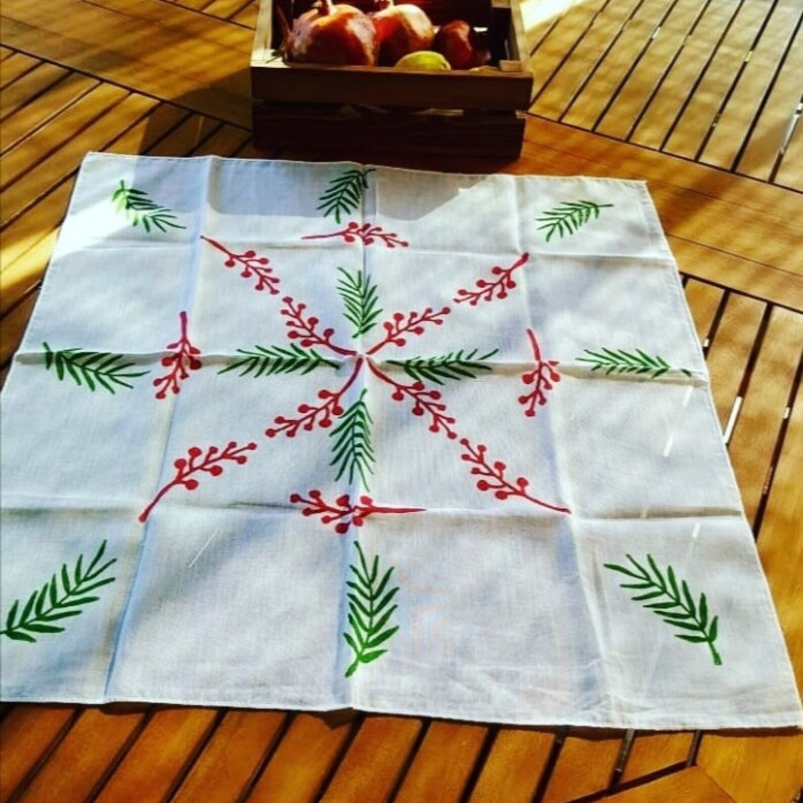 Nature Lovers Bandanas, White Neck Scarf, Boho Hippie Bandana ...