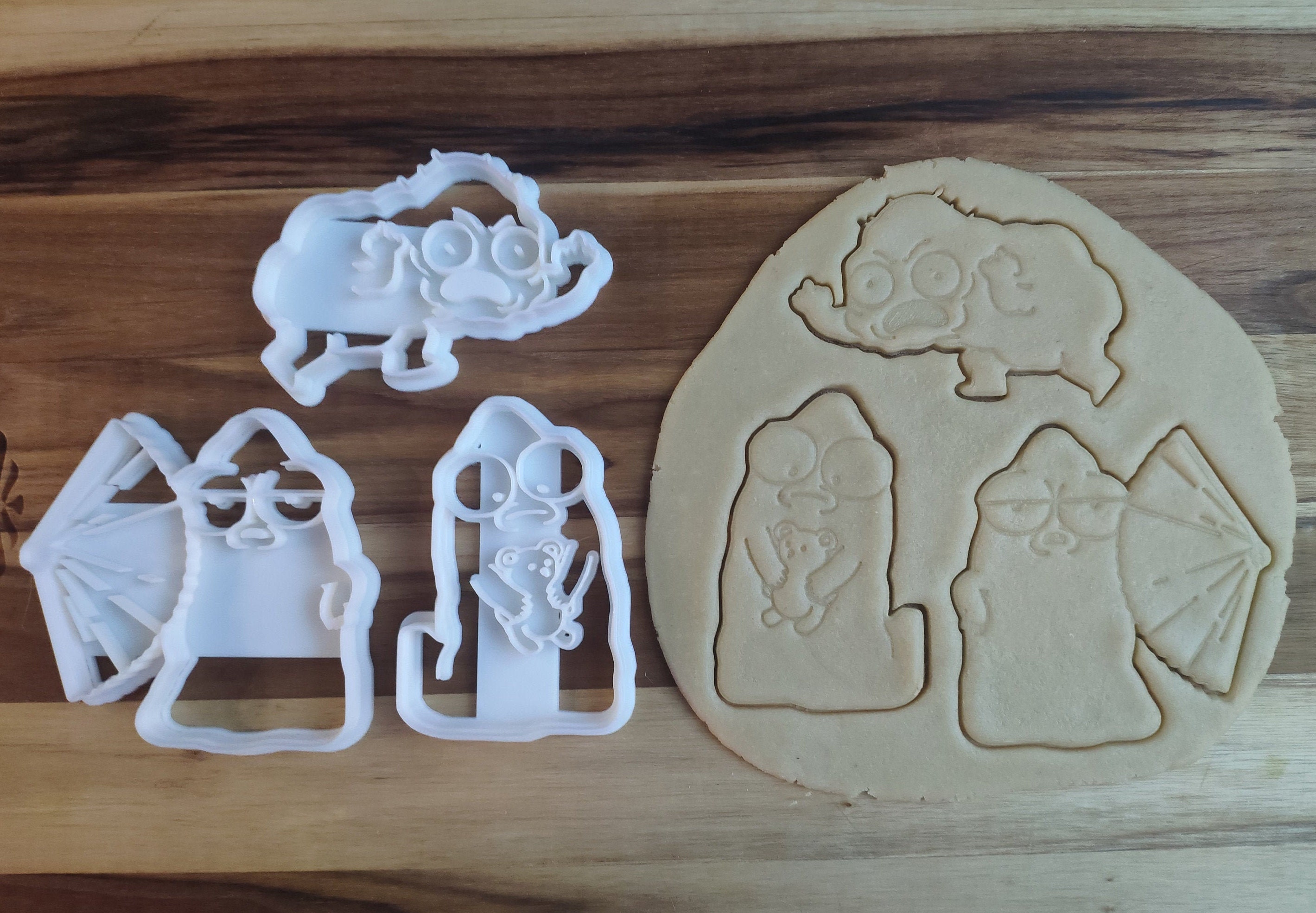 Solar Opposites Pupa Teddy Bear Red Goobler Cookie Cutters 3d | Etsy