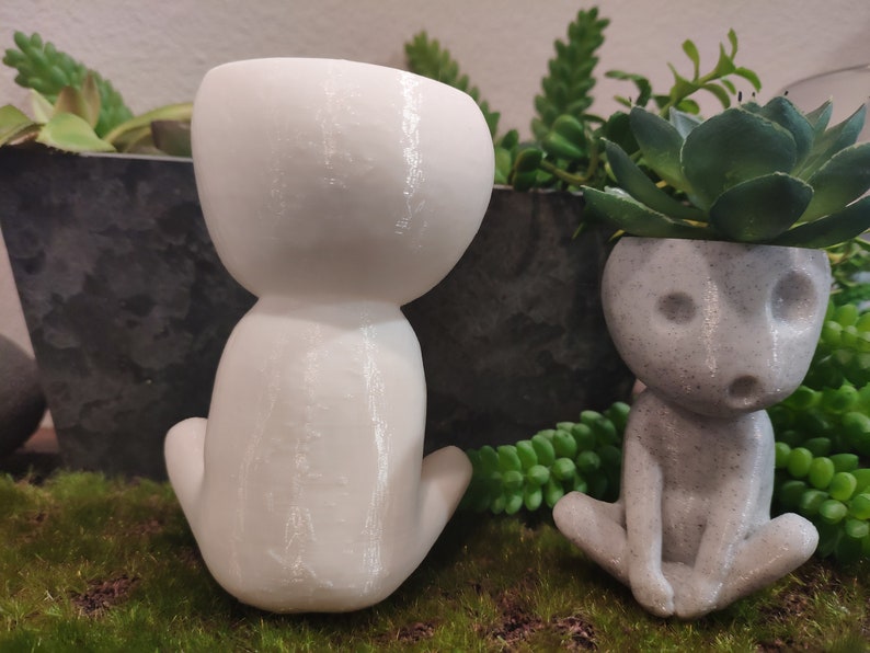 Kodama Japanese Tree Spirit Planter Succulent Air Plant - Etsy