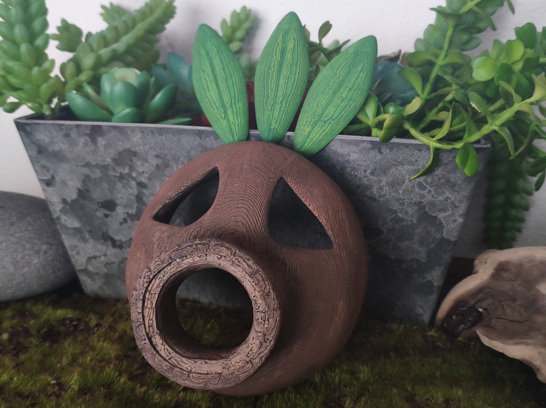 Legend of Zelda Inspired Link Deku Mask 3D Printed Majora's Mask - Etsy