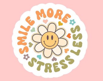 Stress Less Quote - Etsy