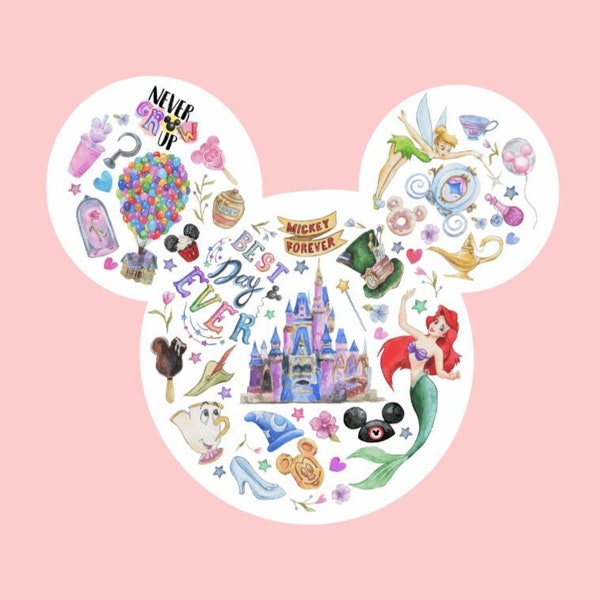 Mouse Ears Decal - Etsy