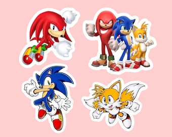 Tails Sonic the Hedgehog Sticker Decal Laptop Sticker - Etsy