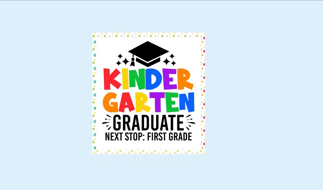 PRINTABLE Kindergarten Graduation Gift Tags ~ End of Year Tags ...