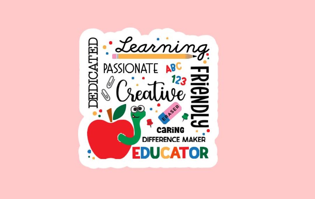 Educator Sticker ~ Waterproof ~ Laptop ~ Water Bottle ~ Decal ~ Gift ...