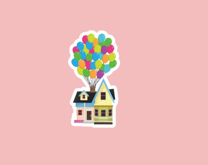 Disney Up House Sticker sold by Azura Miller | SKU 154739 | Printerval CA