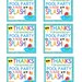 PRINTABLE Pool Party Tags, Gift Tags, Swim Tags, Favor Tags, Thank You ...