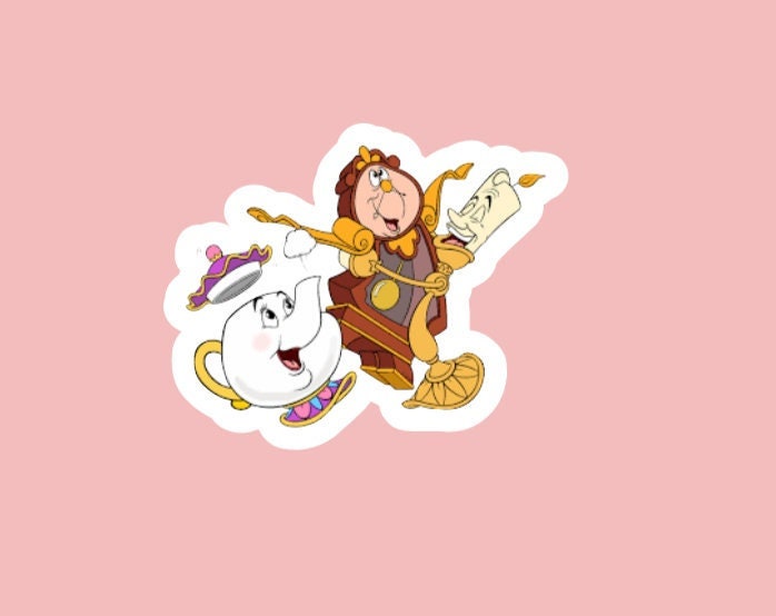 Disney Beauty and the Beast Stickers sold by Azura Miller | SKU 140316 ...