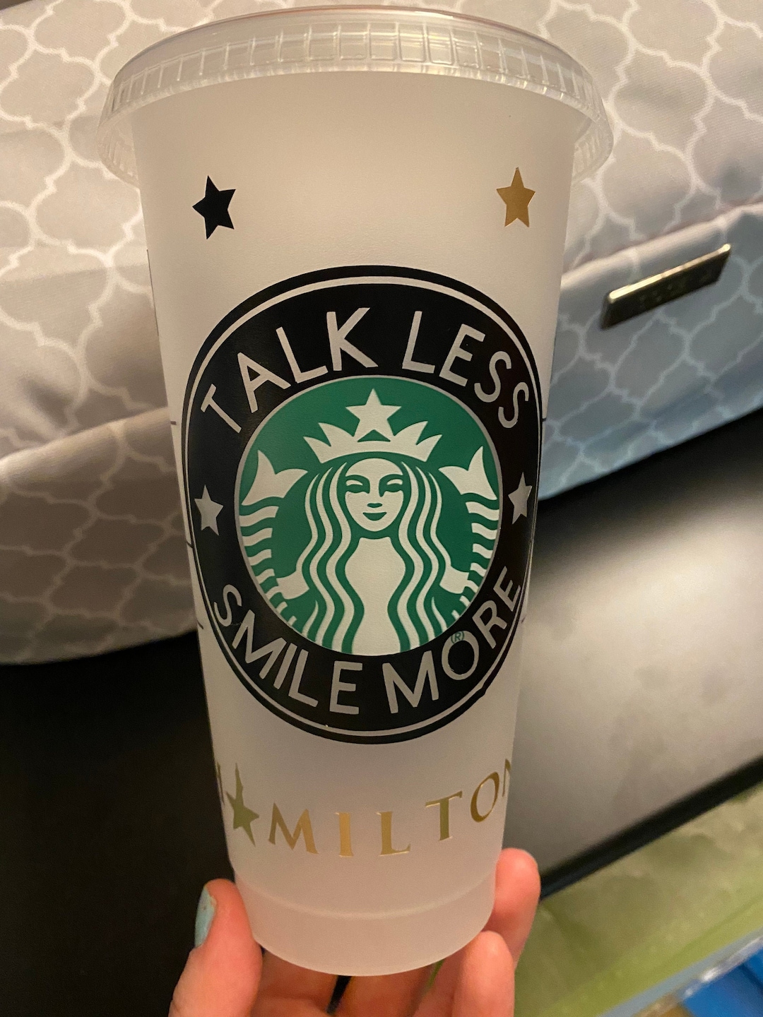 Hamilton Starbucks Cup Broadway Musical Cup Disney Cup - Etsy