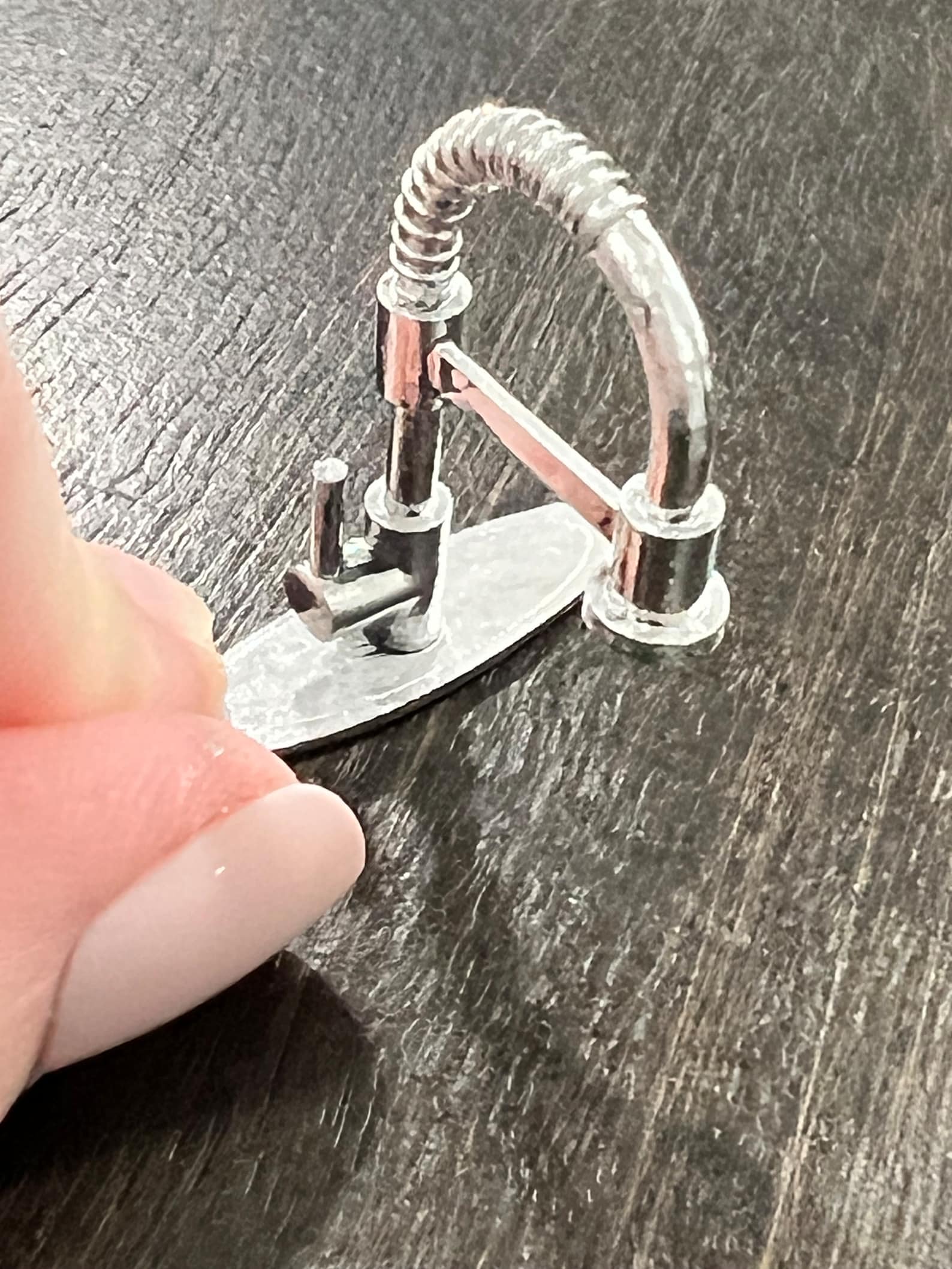 Dollhouse Miniature Kitchen Faucet 1:12 Scale 3D Printed Modern Spring ...