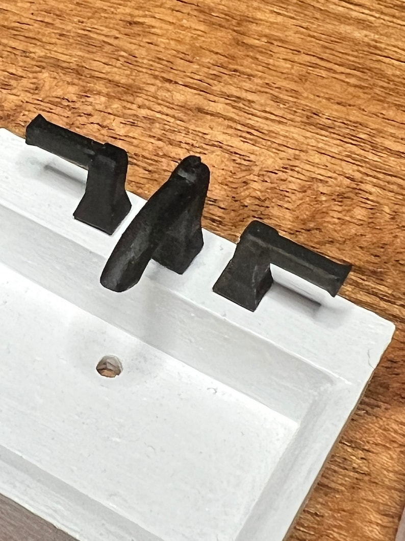 STL File 3D Print Dollhouse Miniature Faucet | 1/12 Scale Bathroom ...