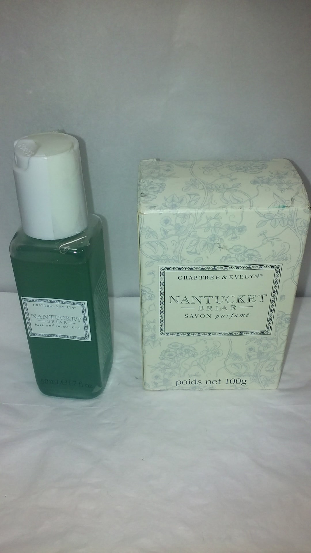 Crabtree Evelyn Nantucket Briar Lotion, Gel, Hand Cream Travel New No ...