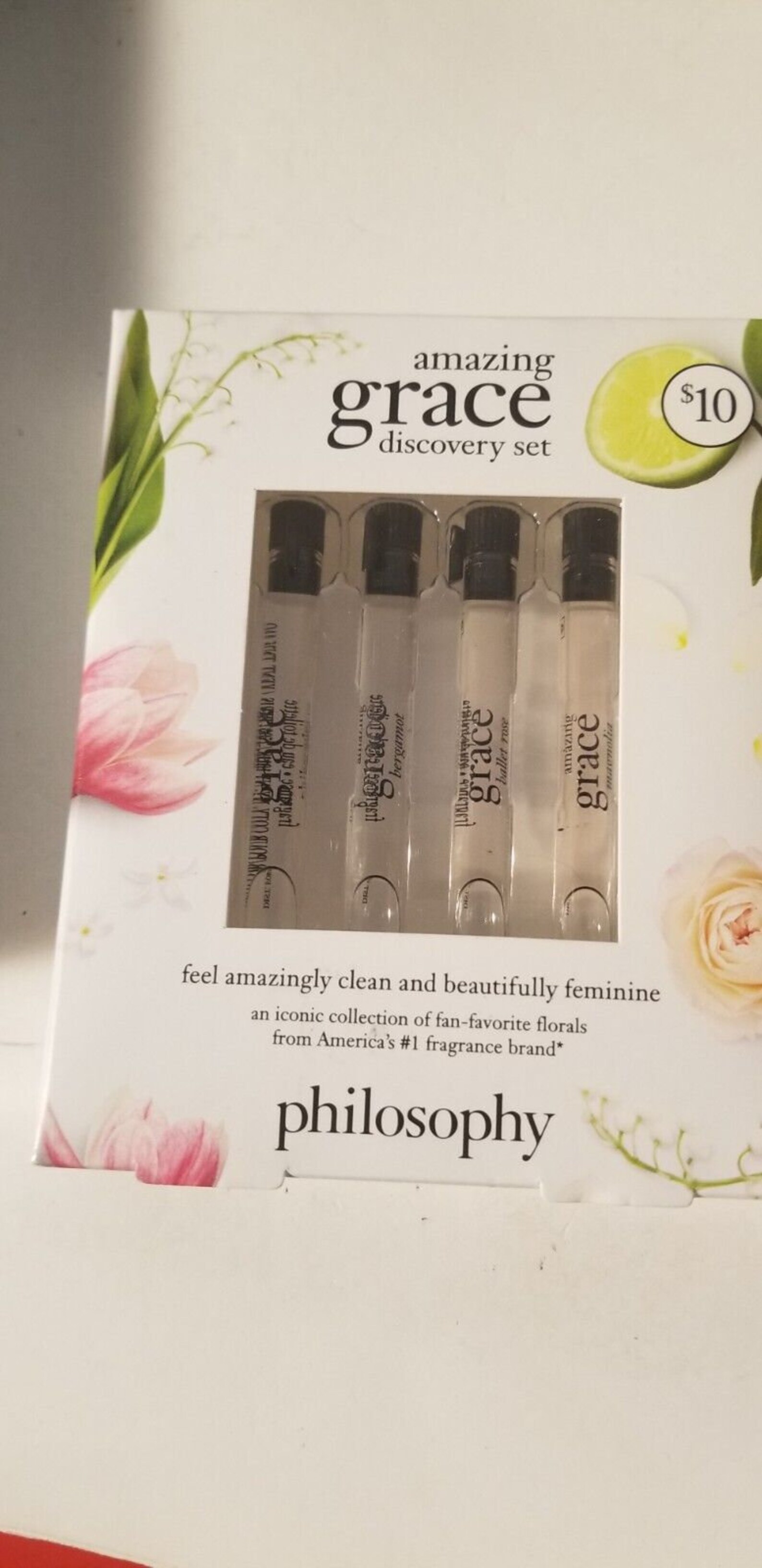 Amazing Grace Vials Samples Grace, Bergamot, Ballet Rose, Magnolia Set ...