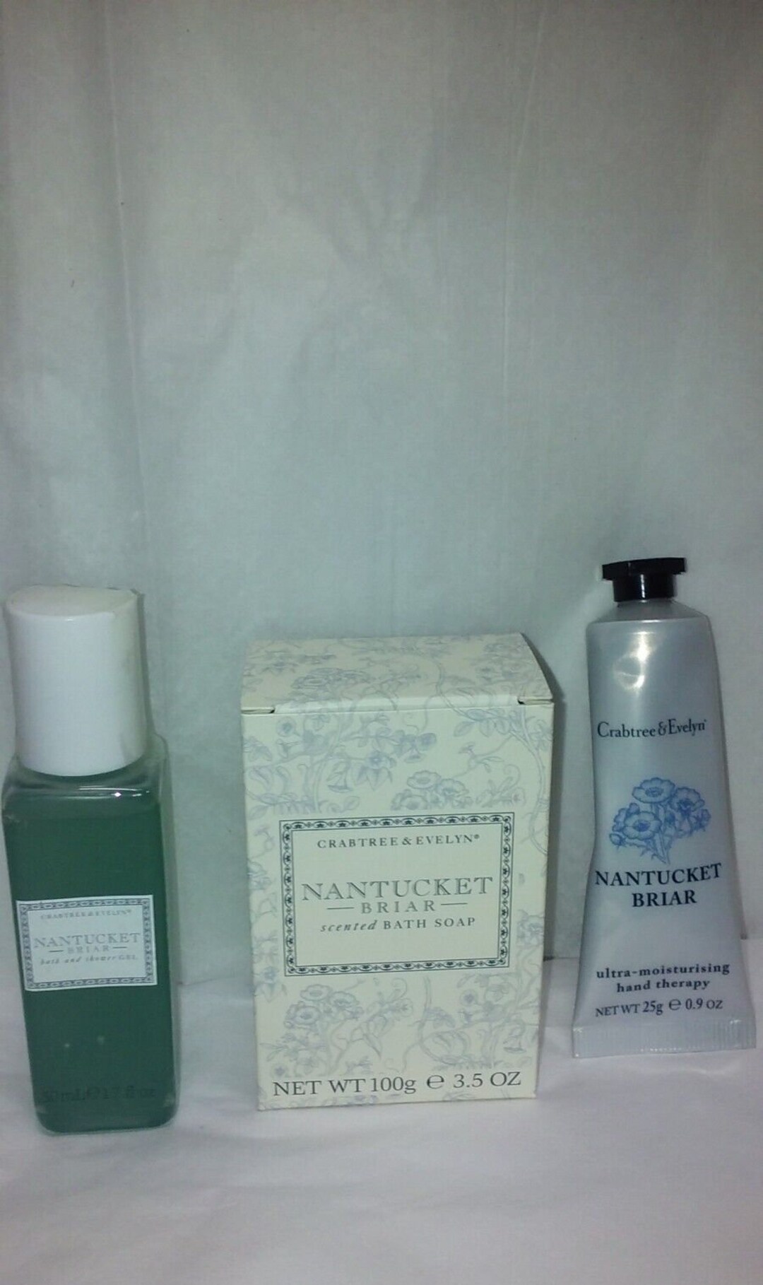 Crabtree Evelyn Nantucket Briar Lotion, Gel, Hand Cream Travel New No ...